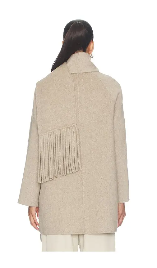 Heartloom Luka Coat In Light Grey