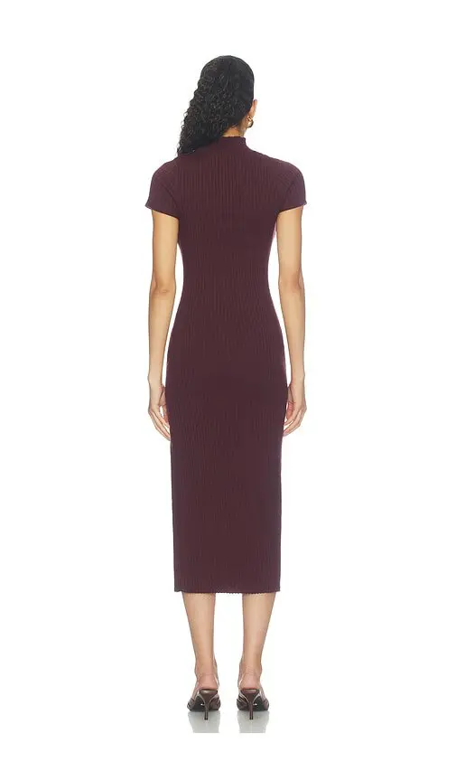 Heartloom Vickie Dress In Wine