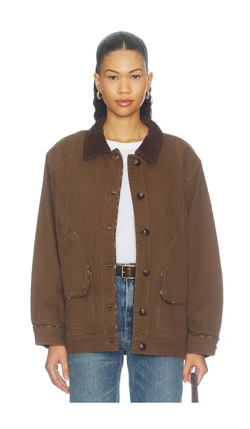 Heartloom Basha Jacket In Brown