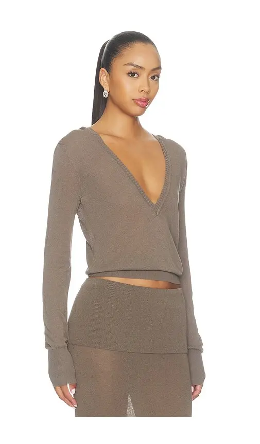 GEEL X Amanda Top In Grey