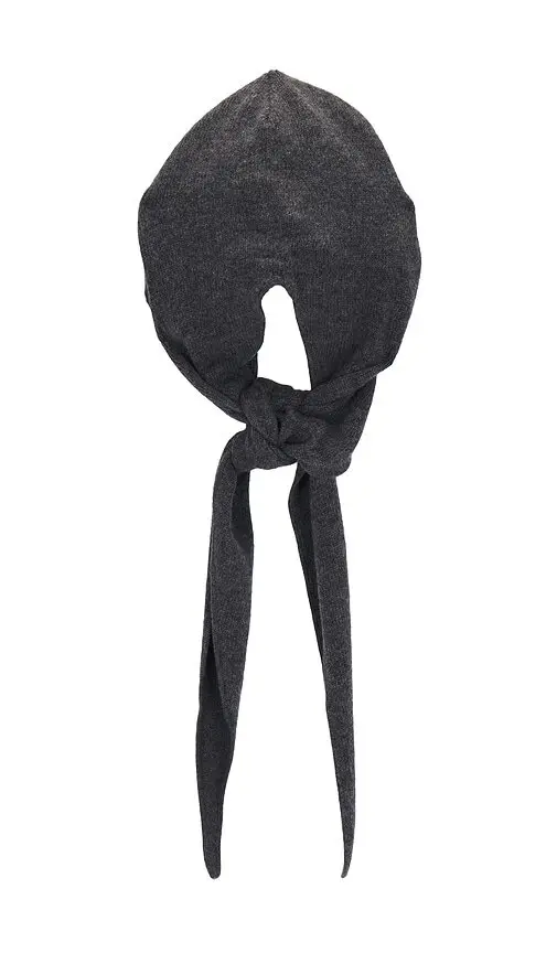 THE GARMENT Como Hood Scarf In Charcoal