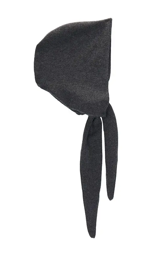 THE GARMENT Como Hood Scarf In Charcoal