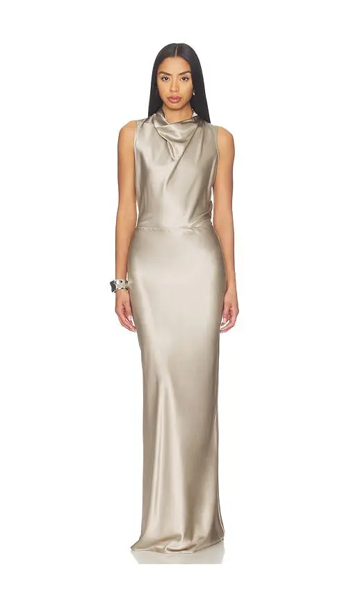 Veronica Beard Tam Top In Light Grey