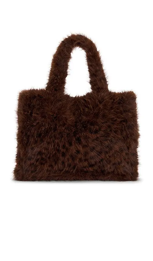 LAMARQUE Jade Leo Tote Bag In Brown