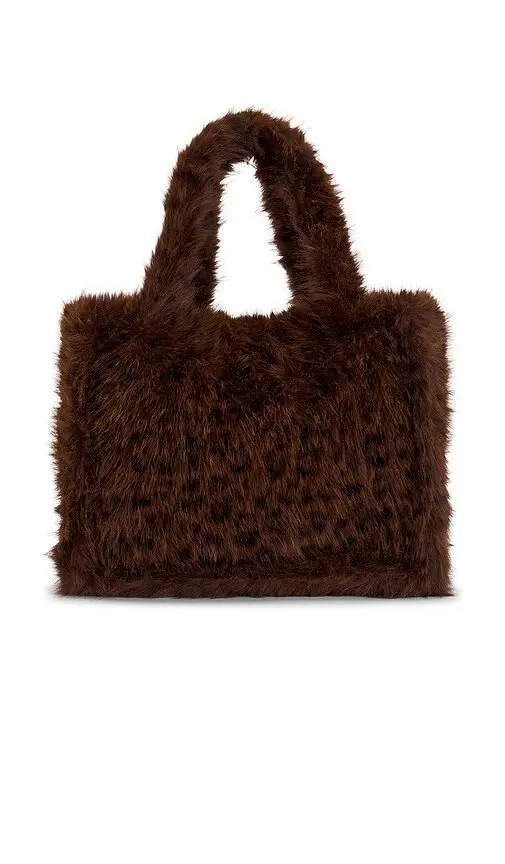 LAMARQUE Jade Leo Tote Bag In Brown