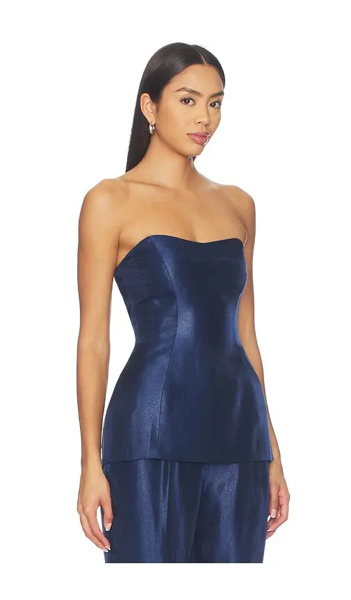 Amanda Uprichard Audrey Top - Navy