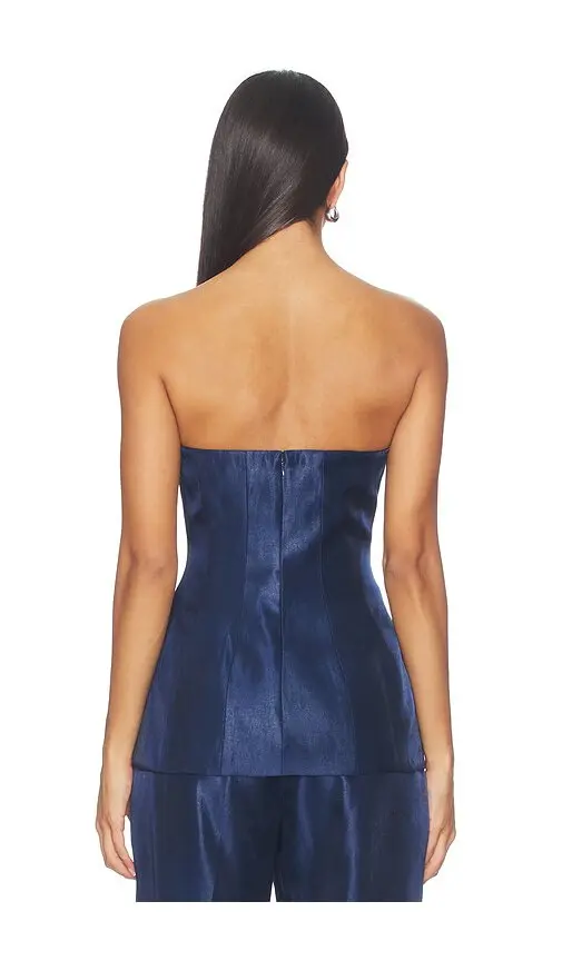 Amanda Uprichard Audrey Top - Navy