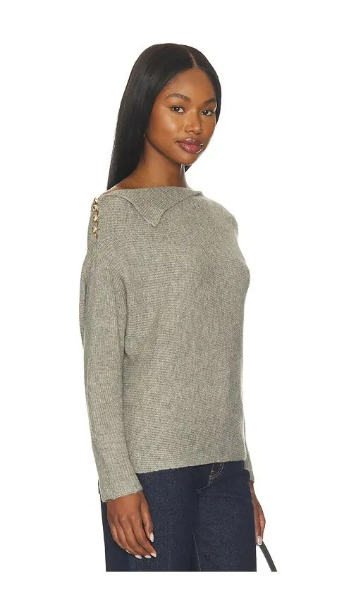 Heartloom Emilia Sweater In Grey