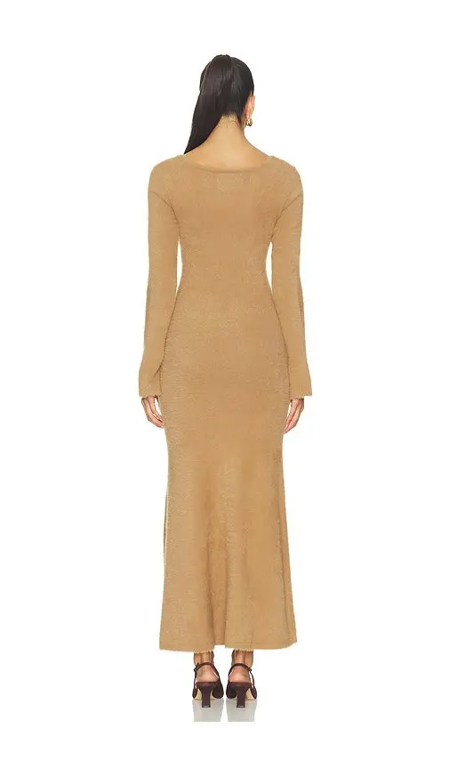 DODIEE Hannah Dress In Tan