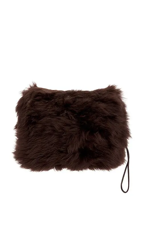 Mackage Viverra Pouch In Brown - Coffee