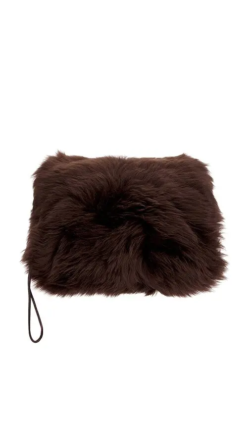 Mackage Viverra Pouch In Brown - Coffee