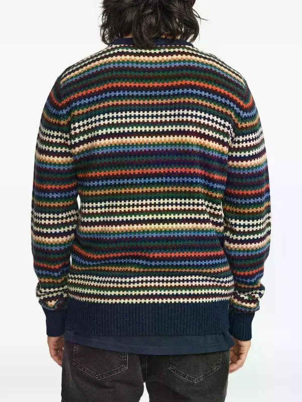 REVOLUTION Striped-knit Sweater