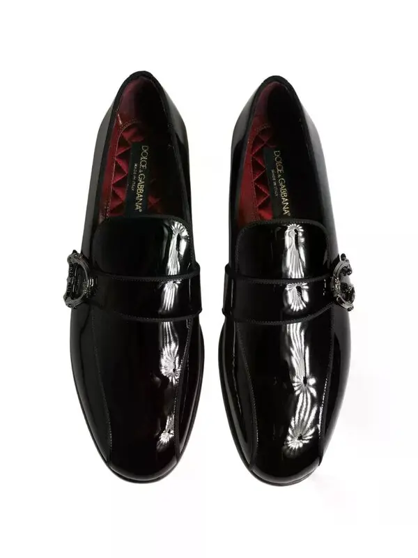 Dolce & Gabbana Buckle-detail Loafers