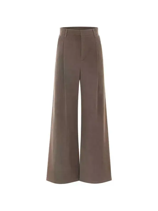 ELEH Pleated Wide-leg Trousers