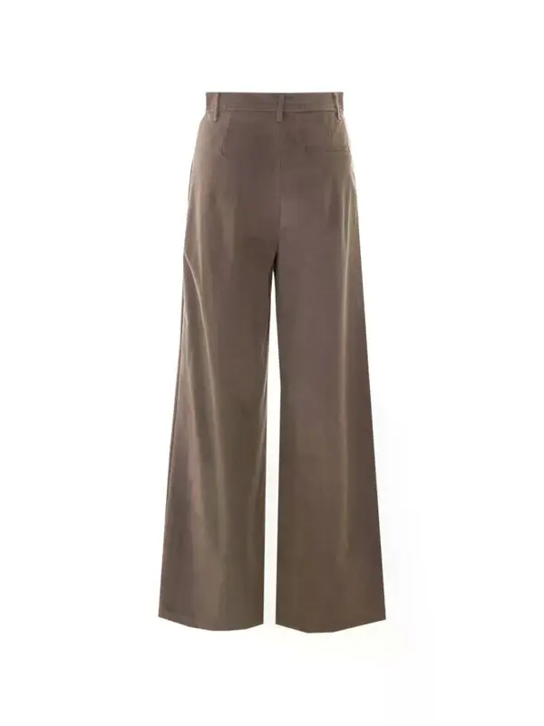 ELEH Pleated Wide-leg Trousers