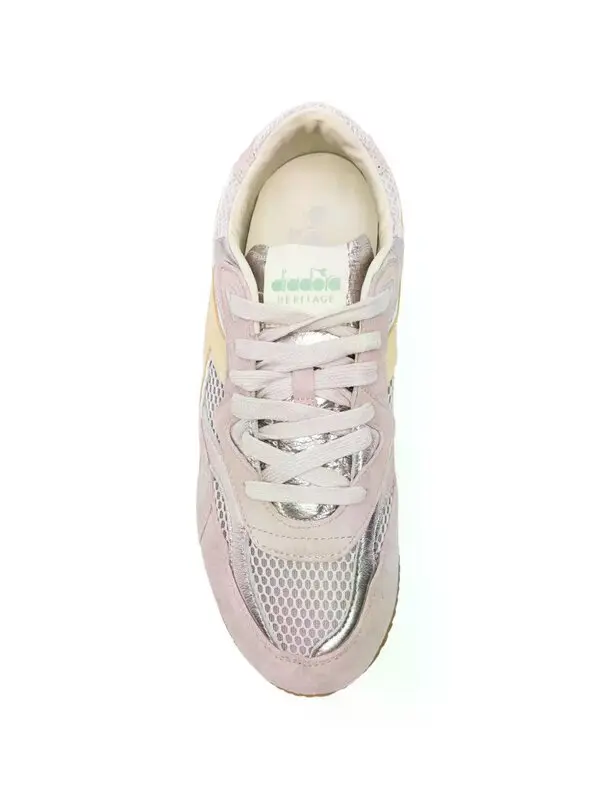DIADORA Equipe Revenge Panelled Leather Sneakers