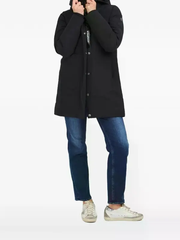 ANTARTICA Hooded Press-stud Jacket