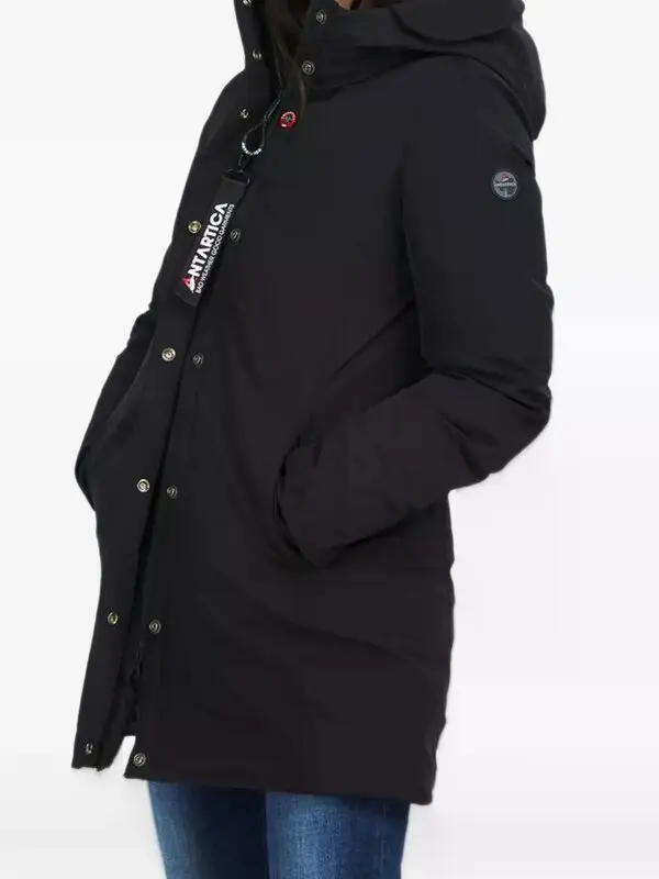ANTARTICA Hooded Press-stud Jacket