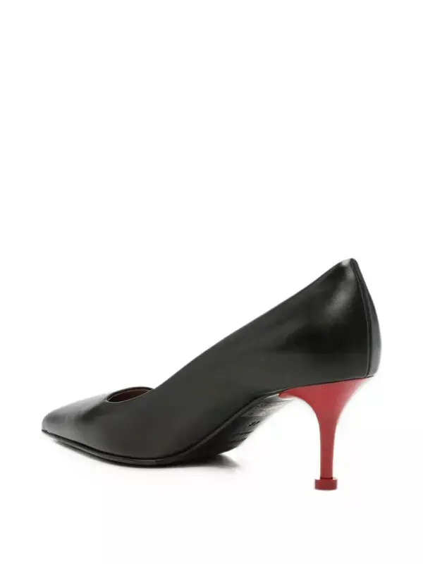 Premiata Pointed-toe Leather Pumps