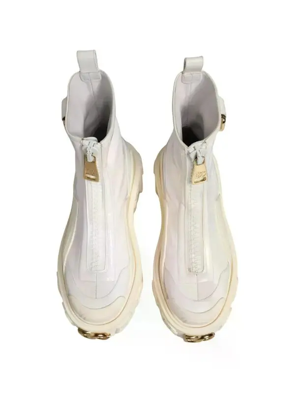 Dolce & Gabbana Logo-plaque Ankle Boots