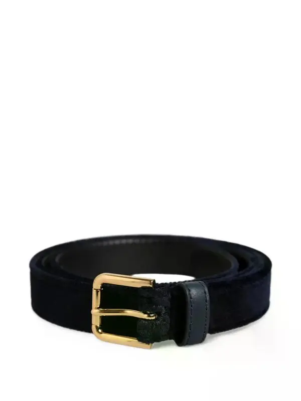 Dolce & Gabbana Velvet Buckle Belt
