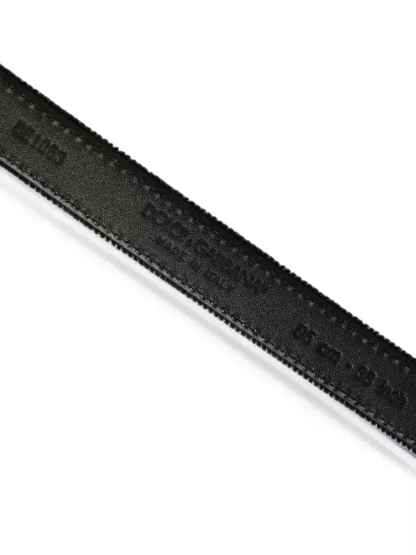 Dolce & Gabbana Velvet Buckle Belt