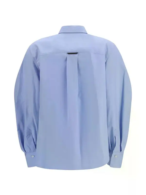 Brunello Cucinelli Bell-sleeve Cotton Shirt
