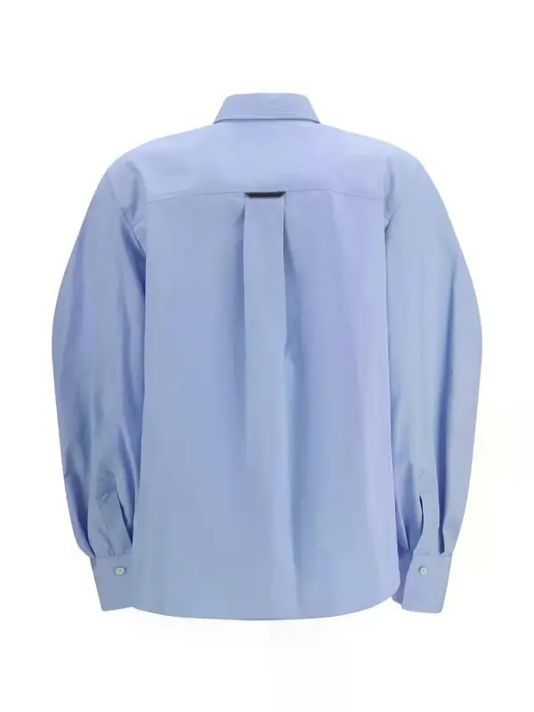 Brunello Cucinelli Bell-sleeve Cotton Shirt