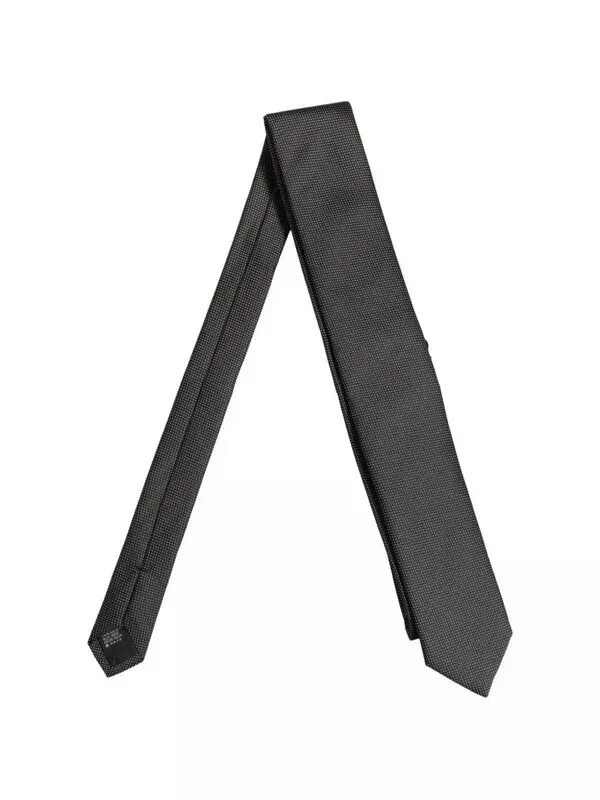 Dolce & Gabbana Micro Polka-dot Silk Tie