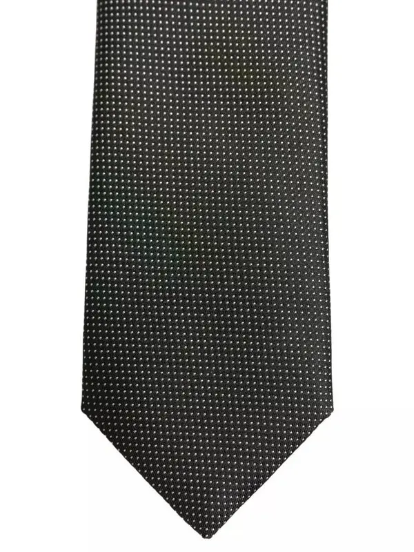Dolce & Gabbana Micro Polka-dot Silk Tie