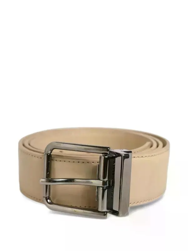 Dolce & Gabbana Leather Buckle Belt