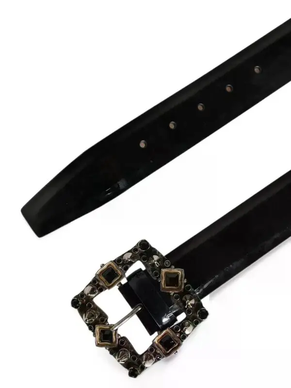 Dolce & Gabbana Crystal-embellished Studded Belt