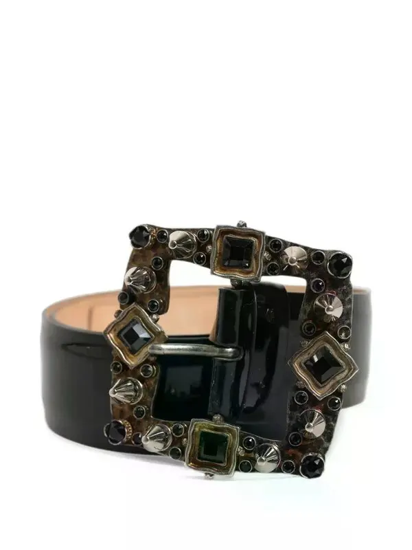 Dolce & Gabbana Crystal-embellished Studded Belt