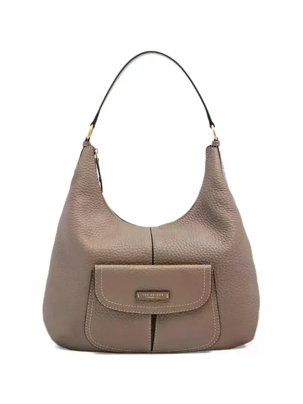 THE BRIDGE Front-pocket Leather Shoulder Bag
