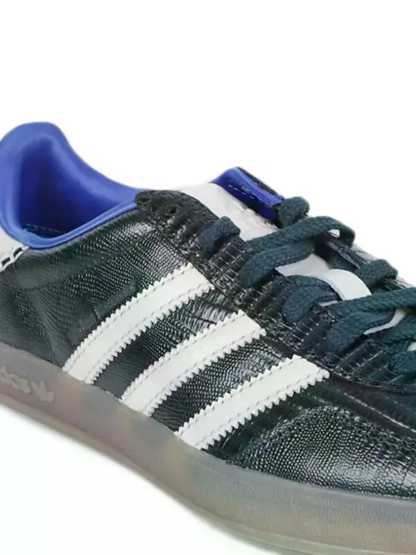 Adidas X Wales Bonner Gazelle Crocodile-effect Sneakers