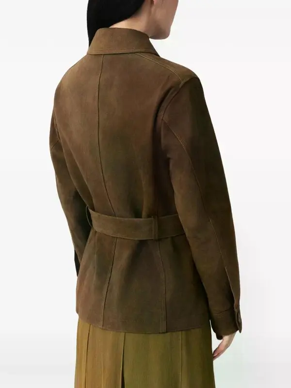Marella Belted Suede Jacket