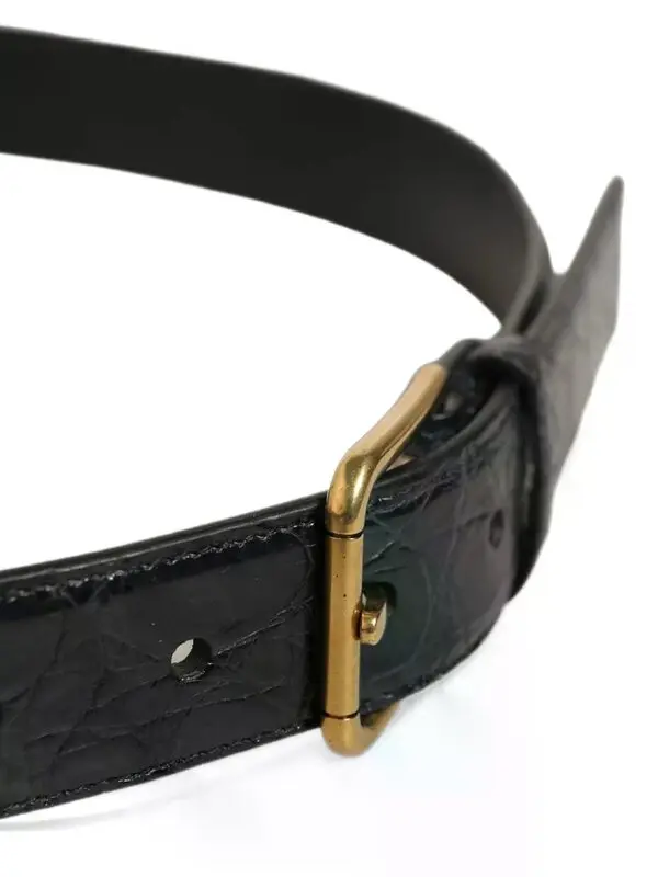 Dolce & Gabbana Crocodile-effect Belt