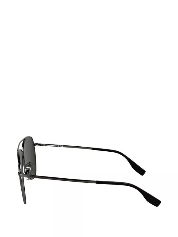 Karl Lagerfeld Pilot-frame Double-bridge Sunglasses