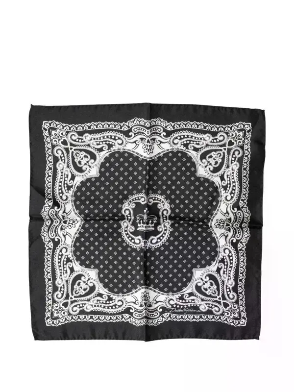 Dolce & Gabbana Bandana-print Square Scarf