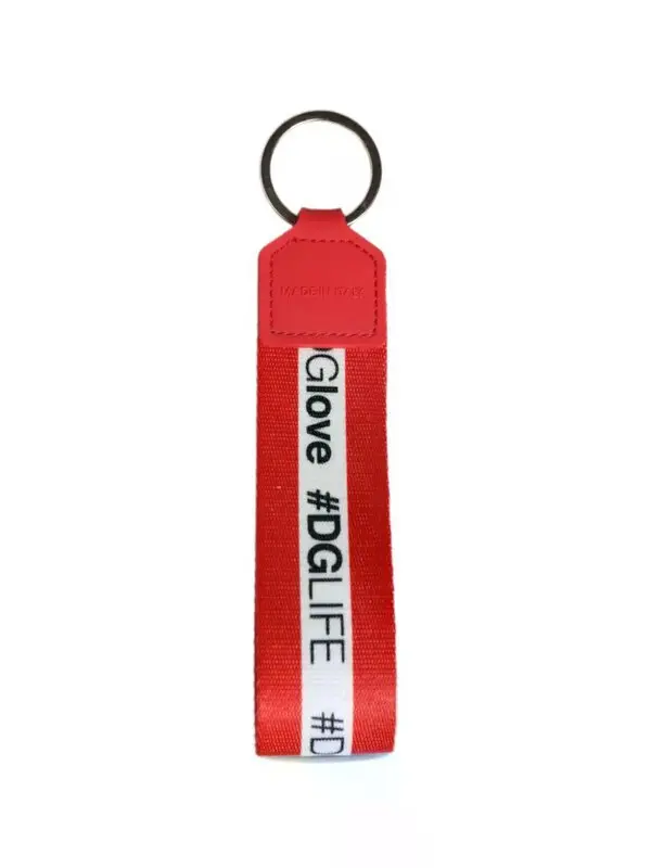 Dolce & Gabbana Dg Logo-print Keyring