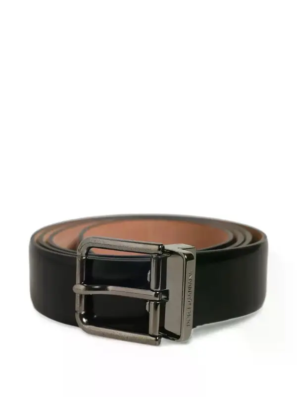 Dolce & Gabbana Logo-engraved Buckle Belt