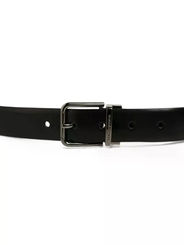 Dolce & Gabbana Logo-engraved Buckle Belt