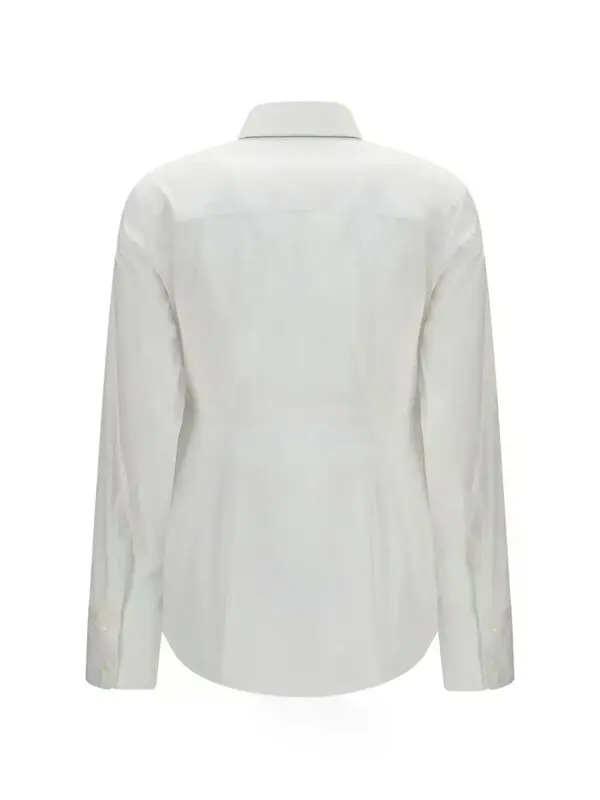 Brunello Cucinelli Pointed-collar Elongated-cuff Shirt