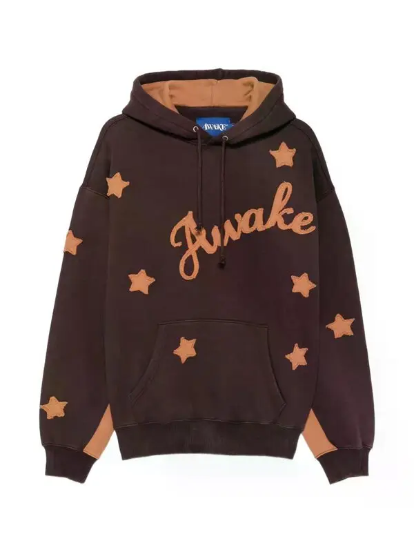 AWAKE NY Logo-patch Star-patch Hoodie