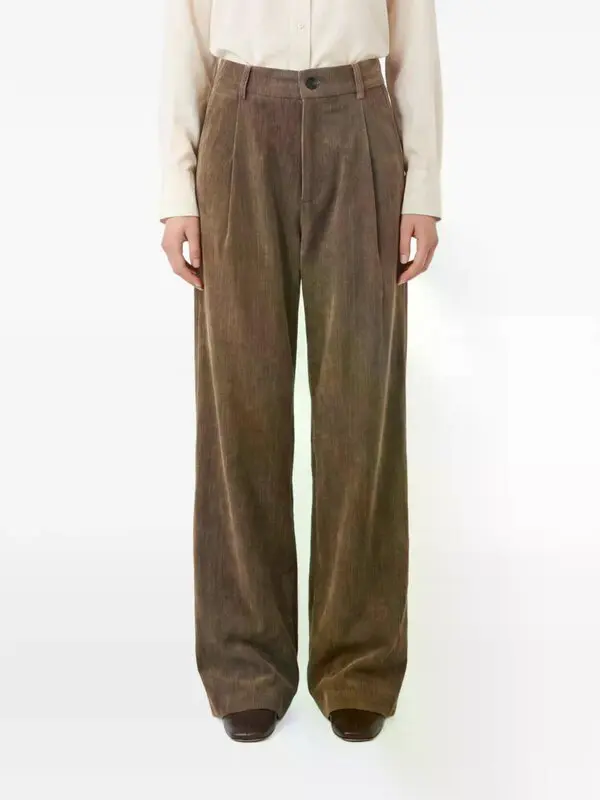ELEH Pleated Corduroy Trousers
