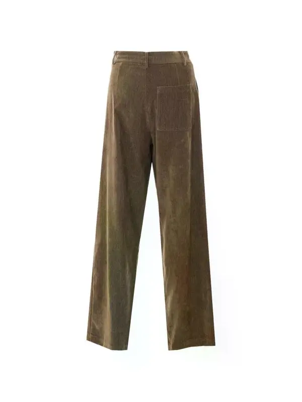 ELEH Pleated Corduroy Trousers