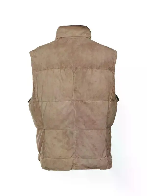 Brunello Cucinelli Suede Padded Vest