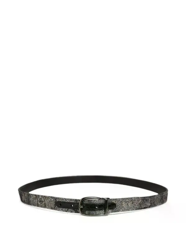 Dolce & Gabbana Floral-jacquard Buckle Belt