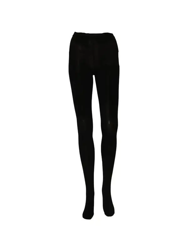 Dolce & Gabbana Logo-waistband Tights - Black