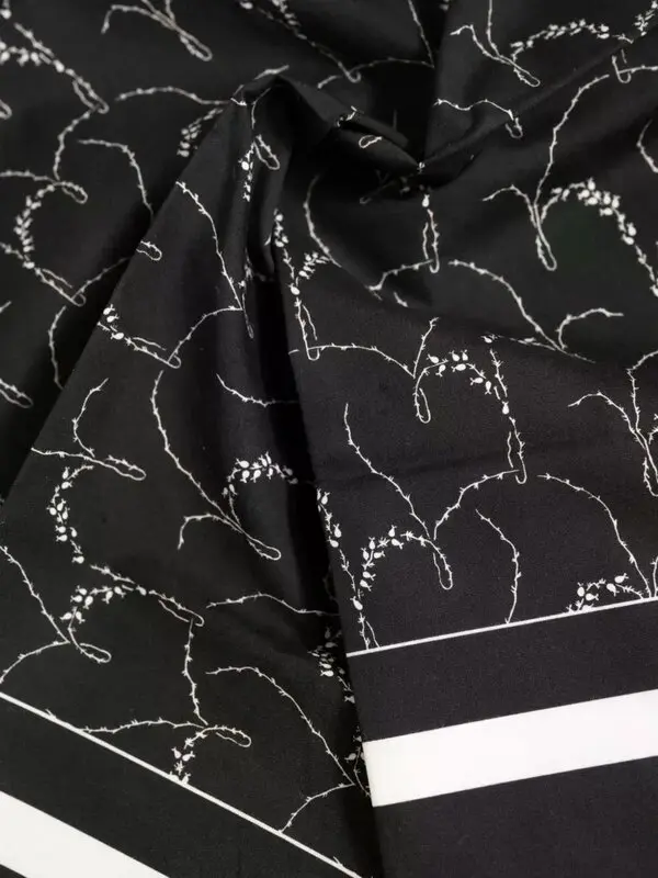 Dolce & Gabbana Floral-print Silk Scarf